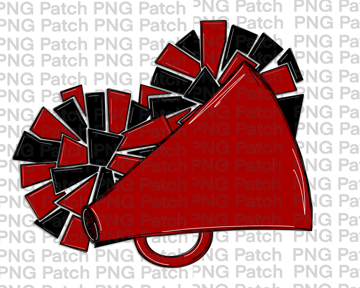 Cheer Megaphone Pattern